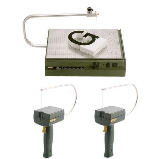 PROXXON プロクソン No.27180 卓上スチロールカッター1台、No.27188 ハンドスチロールカッター 2台 セット！ : イ ...