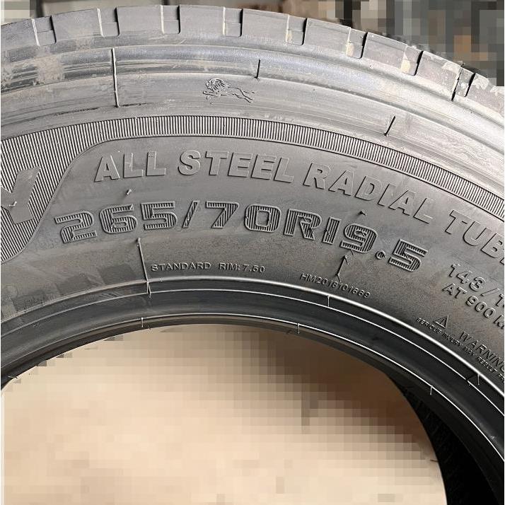 265/70R19.5 18PR 143/141J BT165 新品 トラックタイヤ 大型車用 ブラックライオン BLACKLION ...