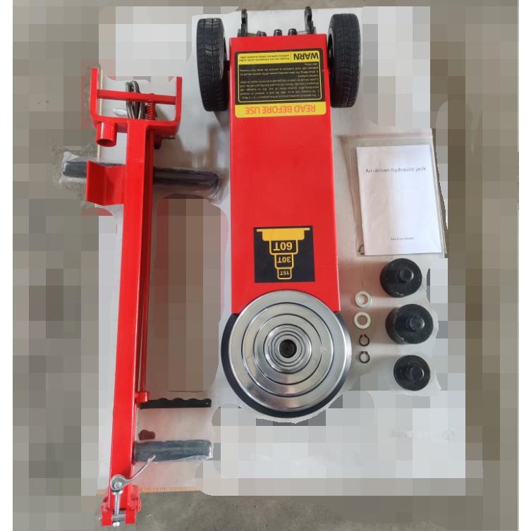 トラックジャッキ 15t 30t 60t 油圧 低床 エアー式 ジャッキ 大型 トラック 車 自動車 ハンドル リフト スタンド コンパクト 移動 持ち運び タイヤ交換 : 今井屋 - 通販 ...