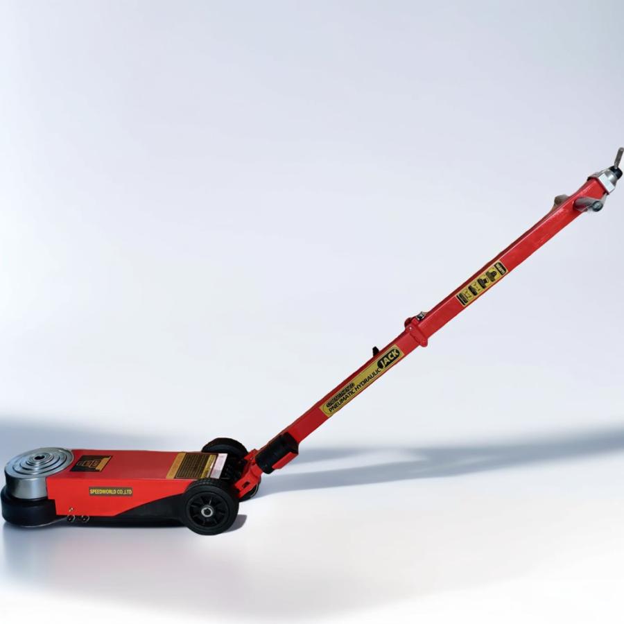 トラックジャッキ 15t 30t 60t 油圧 低床 エアー式 ジャッキ 大型 トラック 車 自動車 ハンドル リフト スタンド コンパクト 移動 持ち運び タイヤ交換 : 今井屋 - 通販 ...