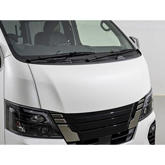 キャラバンNV350・E26 純VIP EXE type1 バットフェイスボンネットカバー エイムゲイン : IMCショップ - 通販 - Yahoo!ショッピング