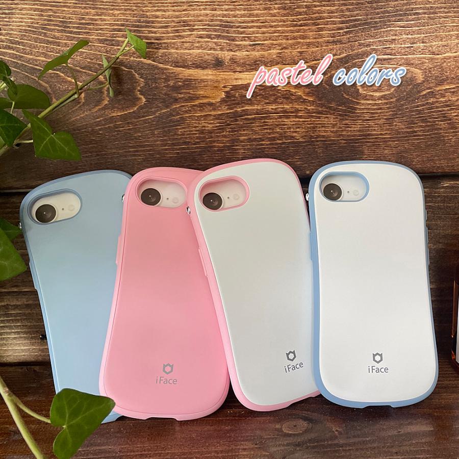 iFace 並行輸入品 iPhone16e iPhone16 iPhone16Pro スマホケース First Class Magsynq アイフェイス パステル カラー ロングストラップ付 ...