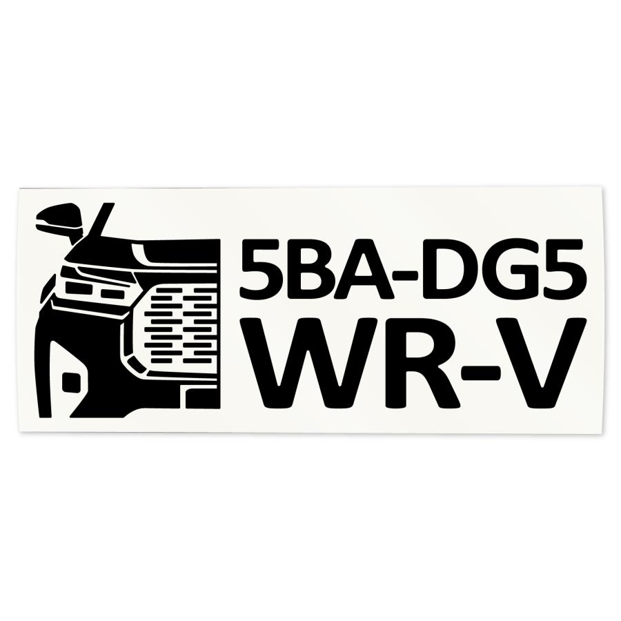 WR-V ステッカー / 5BA-DG5 カッティングステッカー 《カラー選べます》 : imoninnショップ - 通販 - Yahoo!ショッピング