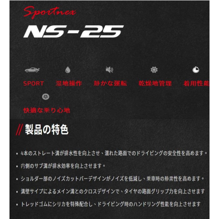24年製NANKANG ナンカン NS-25 175/55R15 77V アジアンタイヤ 輸入サマータイヤ 輸入夏タイヤ サマータイヤ 輸入タイヤ ナンカンタイヤ 4本セット : 413 ...