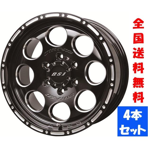 キャラバン E25/E26対応 B.S.J WHEELS JF008M 16インチ ブラックミーリング JWL・JWL-T規格適合品 VIA ...