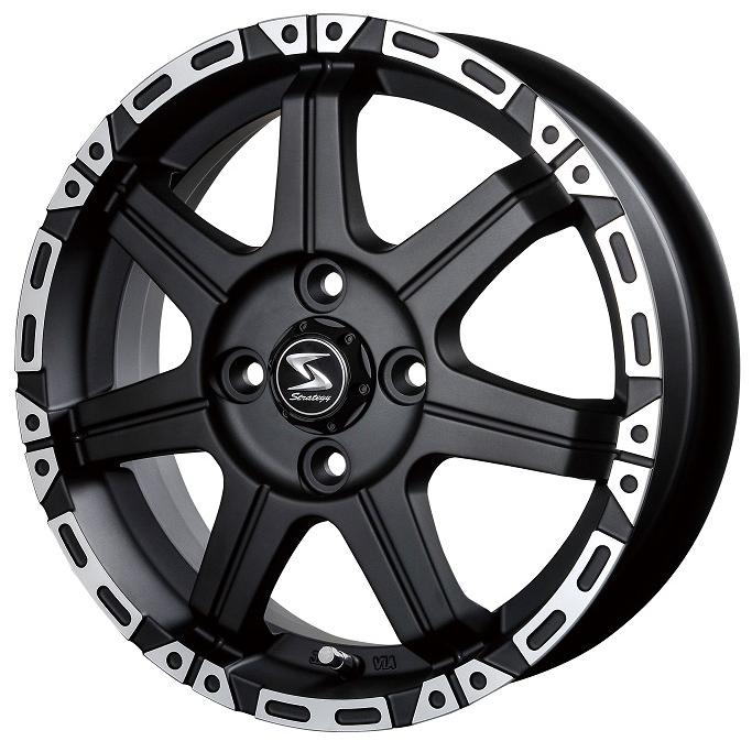 B.S.J WHEELS KH007 12インチ×3.5J +45 マッドブラック JWL・JWL-T VIA規格適合品 アルミホイール 1本 4本以上送料無料 : 687 : ネットショップ ...