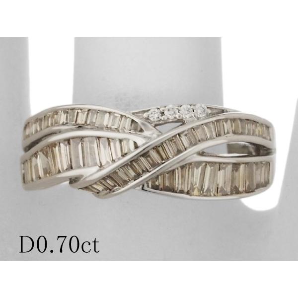 ダイヤモンド/0.70ct デザイン リング K18WG 16号 : インペリアル - 通販 - Yahoo!ショッピング