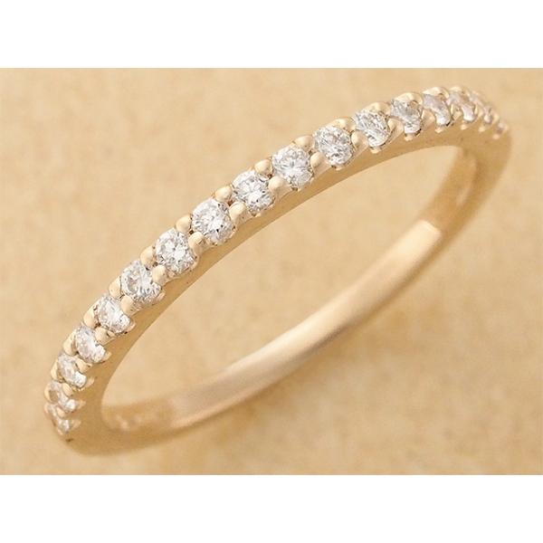 ポンテヴェキオ ダイヤモンド/0.14ct ハーフエタニティ リング K18PG 5号 :H6507:インペリアル - 通販 - Yahoo!ショッピング