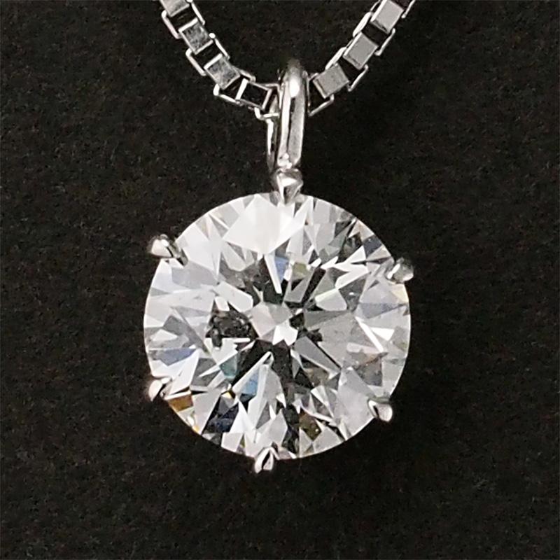 1P ダイヤモンド/0.612ct ネックレス Pt900 Pt850 : インペリアル - 通販 - Yahoo!ショッピング