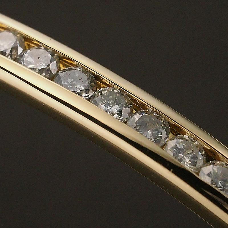ダイヤモンド/1.50ct バングル K18YG : インペリアル - 通販 - Yahoo!ショッピング