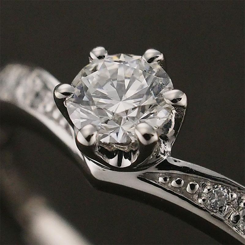 H＆C F SI2 EX ダイヤモンド/0.201ct ダイヤ/0.11ct リング Pt900 8.5 号 鑑定書付 : インペリアル - 通販 - Yahoo!ショッピング