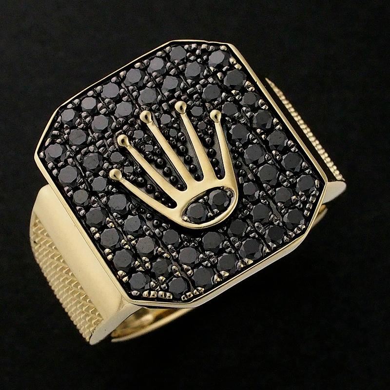 ブラックダイヤ/1.00ct リング K18YG 13号 : インペリアル - 通販 - Yahoo!ショッピング