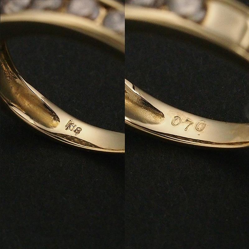 ダイヤモンド/0.70ct リング K18YG 9号 : インペリアル - 通販 - Yahoo!ショッピング