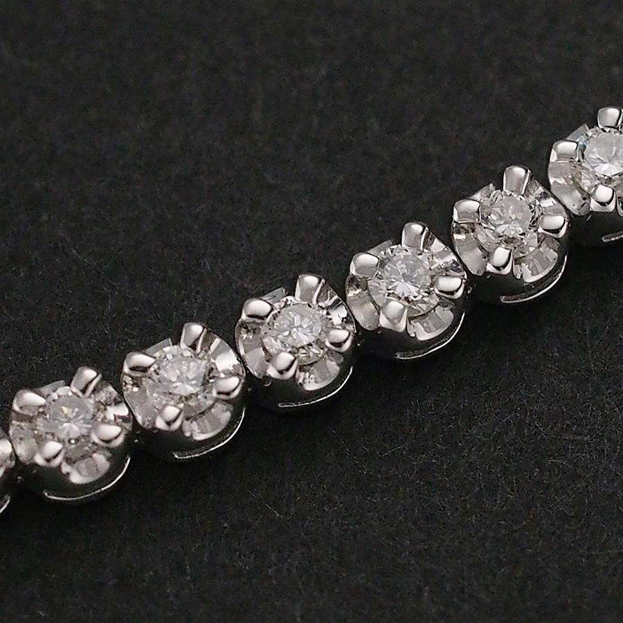 15P ダイヤモンド/0.30ct ブレスレット K18WG : インペリアル - 通販 - Yahoo!ショッピング