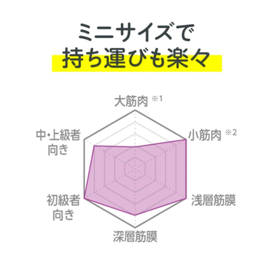 公式 スパイラルボール ミニ ハード（パープル Purple） IMPHY 筋膜 リリース 背中 肩 腰 肩甲骨 負担 解消 マッサージ ...