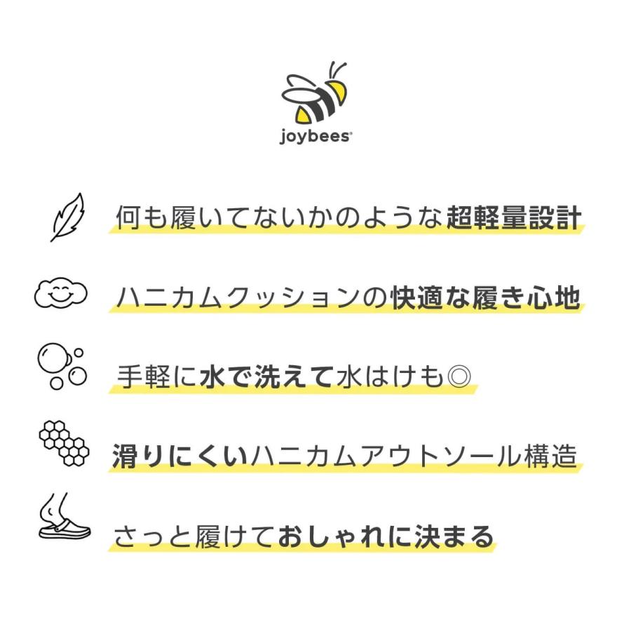 ラッピング無料【正規代理店】Joybees ジョイビーズ Friday Flat サンダル レディース EVA 靴 クロックス 軽い 歩きやすい 通気性 履きやすい ぺたんこ 爆買 ...