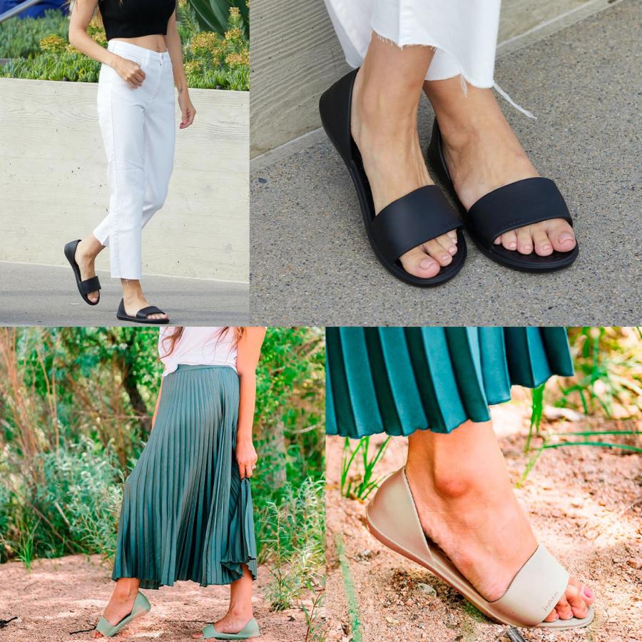 ラッピング無料【正規代理店】Joybees ジョイビーズ Friday Flat サンダル レディース EVA 靴 クロックス 軽い 歩きやすい 通気性 履きやすい ぺたんこ 爆買 ...