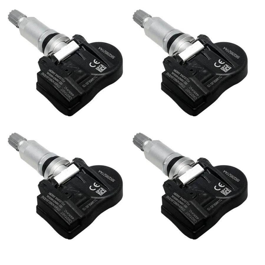 4個セット タイヤ空気圧監視システムセンサー 68001698AA ジープ グランドチェロキー(WK) ラングラー(JK) コマンダー 560 ...