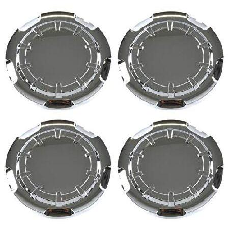 Autoluxe Set of 4 New Chrome 20" Wheel Hub Center Caps Replacement for ...