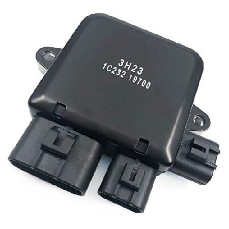 DEVMO ラジエーター冷却ファンコントロールユニットモジュール 1355A124 1C232-19700 AJY215SC0 Ma-zda ...