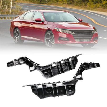 FZJDSD フロント右＆左側バンパースペーサーブラケット 2個 ホンダ アコード アキュラ TSX 2004 2005 2006 2007 ...