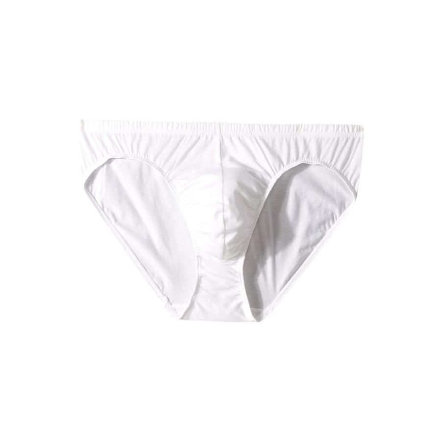 ハンロ (Hanro) メンズ ブリーフ インナー・下着 Cotton Sporty Brief (White) : sh2-9178618-14 : IMPORT GARAGE - 通販 ...