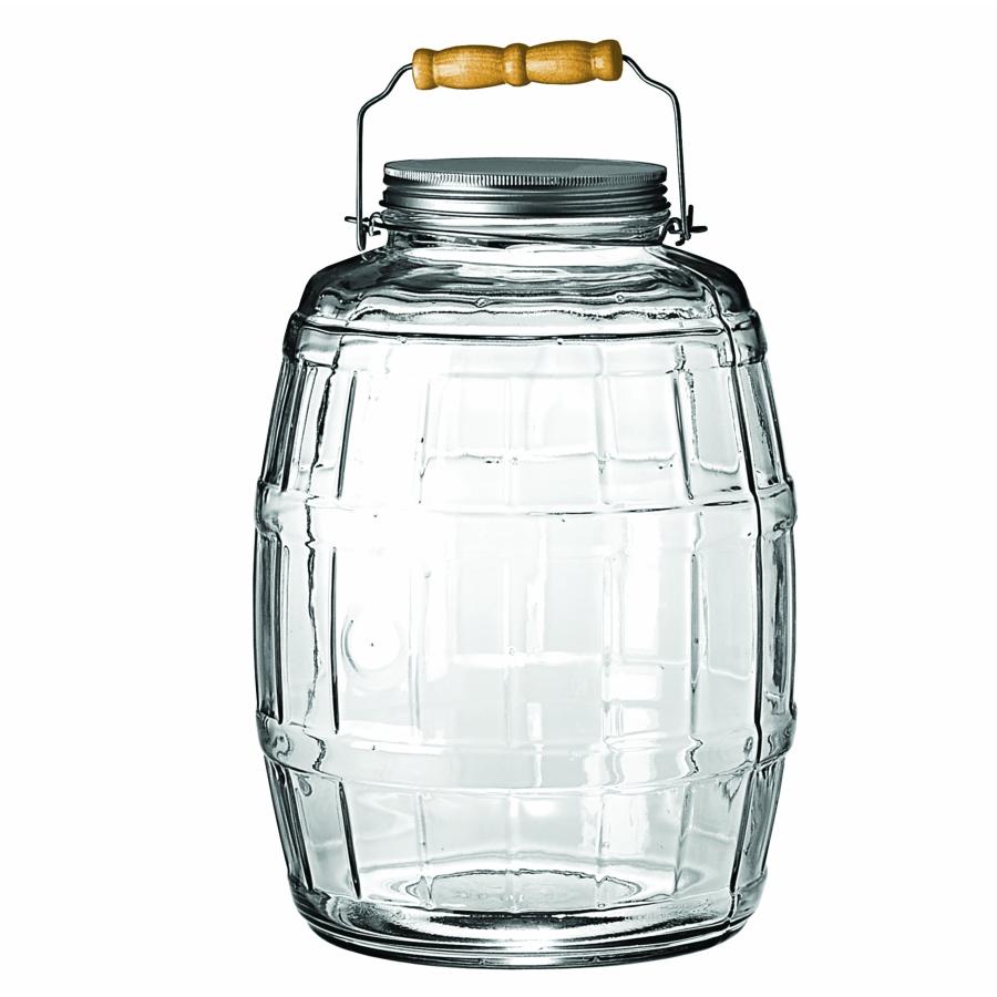 【並行輸入品】2.5 Gal Barrel Jar [] Anchor Hocking 2.5 Gallon Glass : Import ...