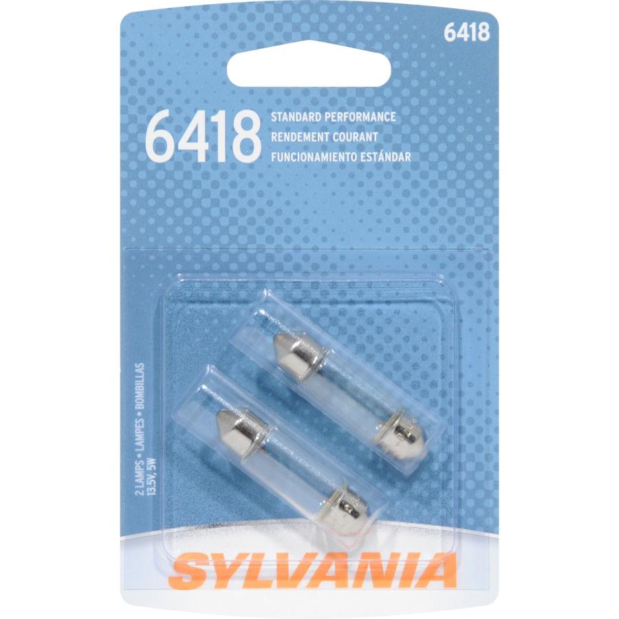 ブランド登録なし SYLVANIA 6418 ベーシックミニチュア電球 (電球2個) Basic Miniature B 並行輸入品 ...