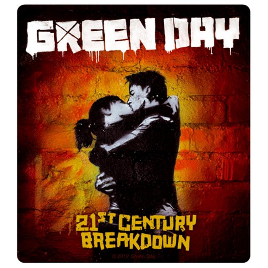 【並行輸入品】Sticker Green Day 21st Century Breakdown Album Art Punk Rock Mus ...