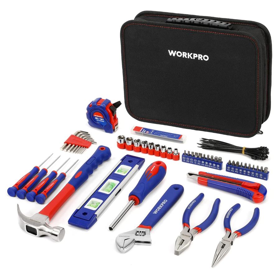 【並行輸入品】WORKPRO W009021A 100ピースキッチン引き出しツールキット WORKPRO Home Tool Kit, 100 : Import tabaido - 通販 ...
