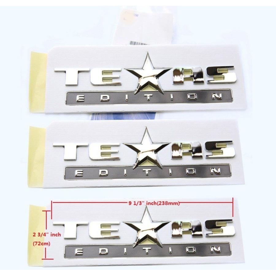 【並行輸入品】Yoaoo 3x OEM Genuine Texas Edition Emblem Badge for Sierra 07 15 : Import tabaido - 通販 ...