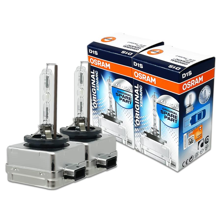 OSRAM XENARC OEM 4300K D1S HID/XENON Headlight bulbs (66144) by 並行輸入品 ...