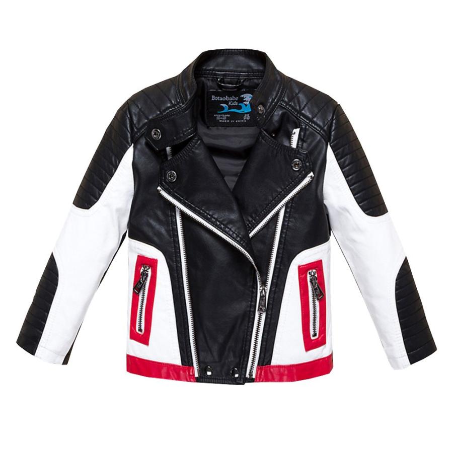【並行輸入品】Budermmy Boys Faux Leather Motorcycle Jackets Toddler Coats for K : Import tabaido - 通販 ...