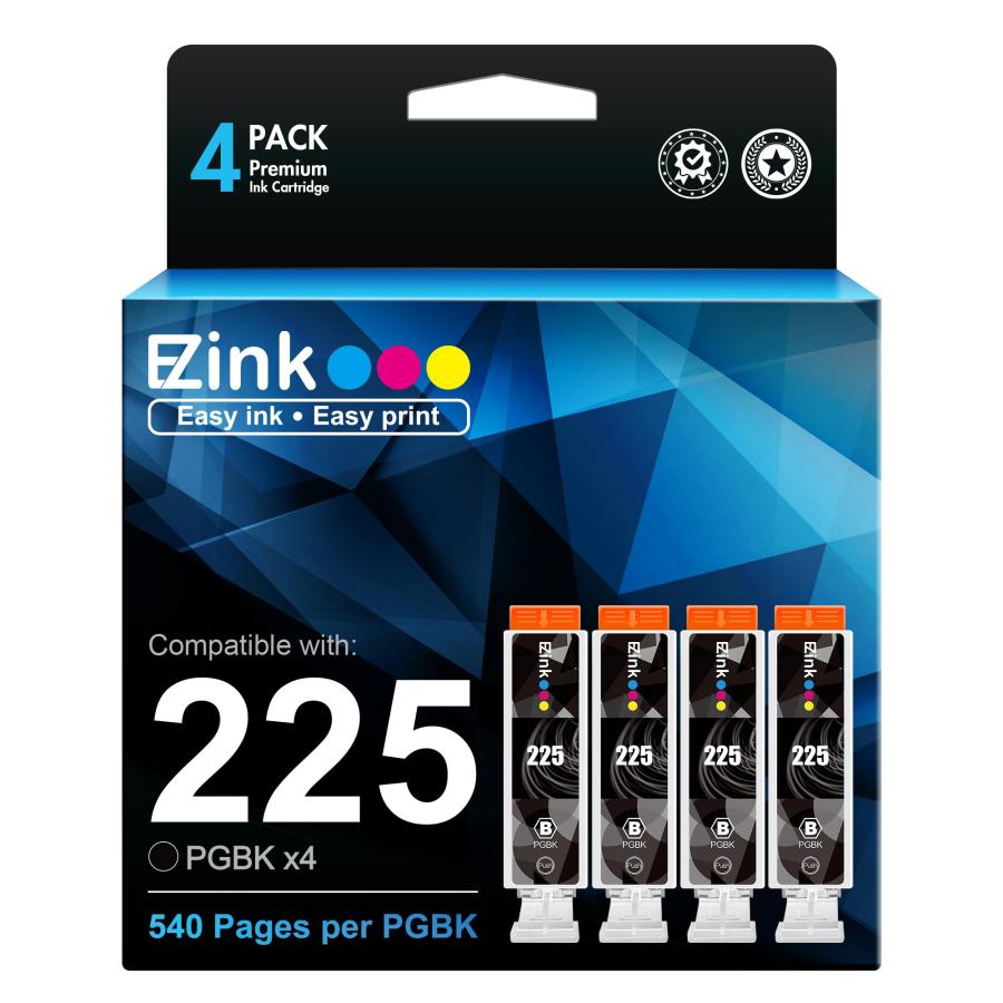E Z Ink (TM 互換インクカートリッジ Canon PGI 225 PGI225交換用 PIXMA MX882 MX892 並行輸入品 ...