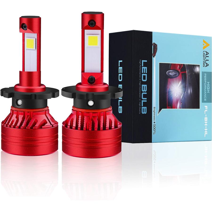 Alla Lighting 12500Lms Mini D1 D2 D3 D4 LED Headlights Bulbs Repl 並行輸入 ...