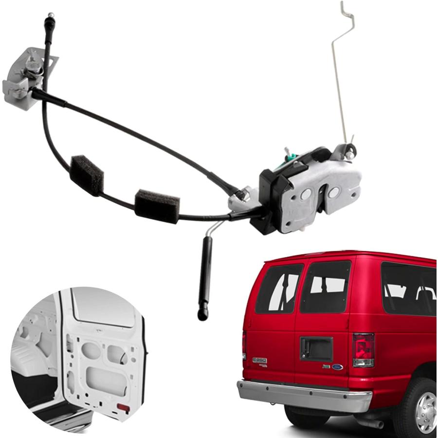 Unikpas リア右ドアラッチケーブル&ロッド 92-14 フォードE150 E250 E350/OE-AC2Z15431A02Aに対応 並行輸入品 : hfayb08y59frygk ...