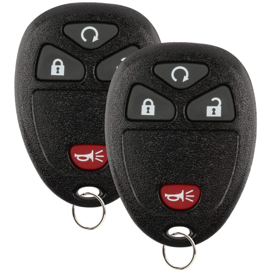 【並行輸入品】2x KeylessOption Remote Key Fob for GM (15913421, 20868672 ...