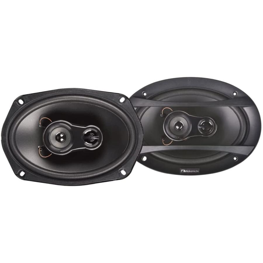 Nakamichi 【並行輸入品】Nakamichi NSE6918 6x9 inches Car Stereo 3 Way Coaxial Speaker 260 : Import ...
