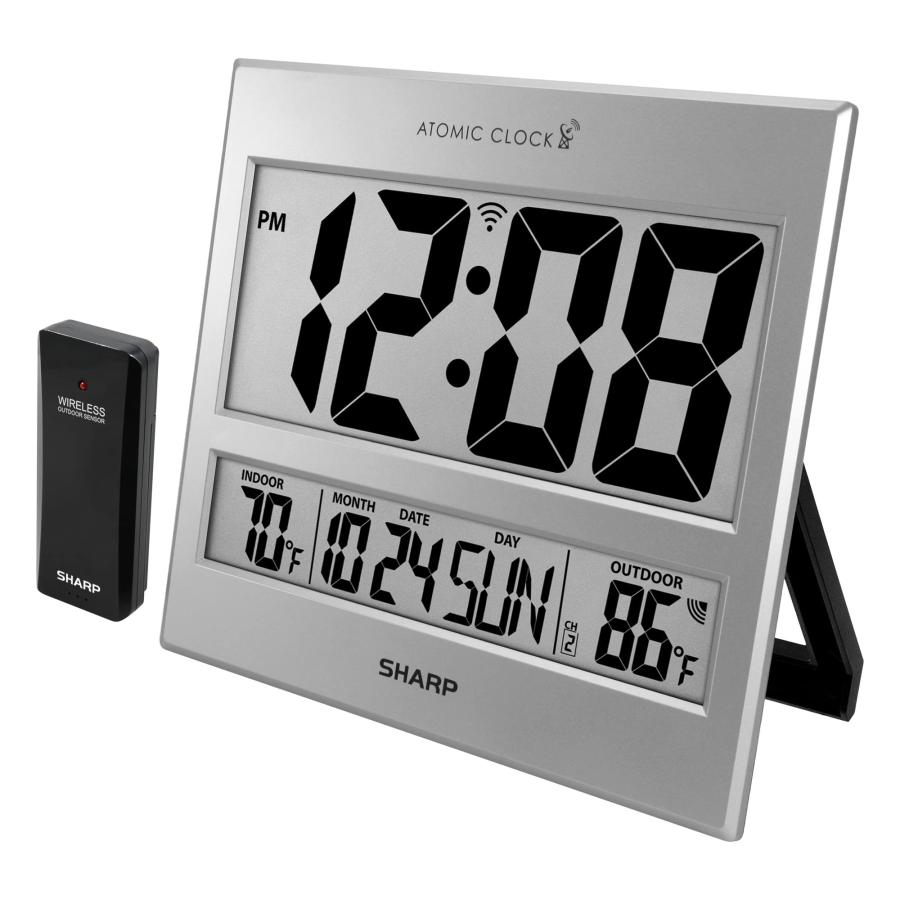 SHARP（シャープ） 【並行輸入品】SHARP Atomic Clock Atomic Accuracy Never Needs ...