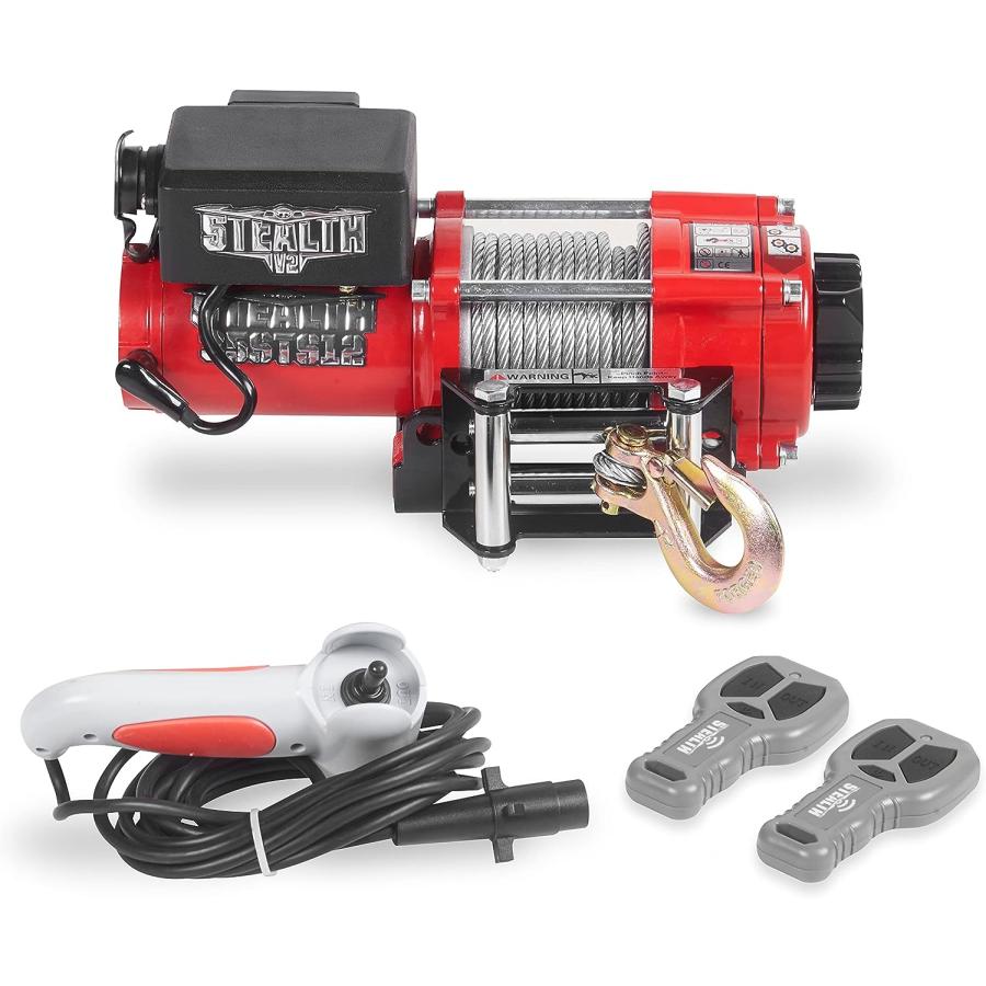 Stealth Winches 3500 lbs - Premium 12V Electric ATV/UTV Winch wit 並行輸入 : Import tabaido - 通販 ...