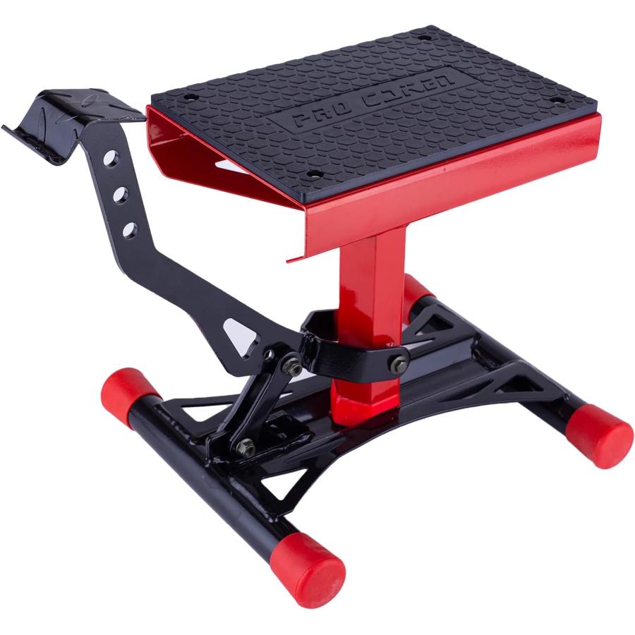 【並行輸入品】PRO CAKEN オートバイリフトジャッキホイストスタンド テーブル 高さ調節可能 ストリートバイク クルーザー ツーリング ...