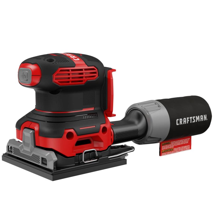 【並行輸入品】CRAFTSMAN V20 Sander, Cordless, 1/4 Sheet 9,000 12,000 O ...