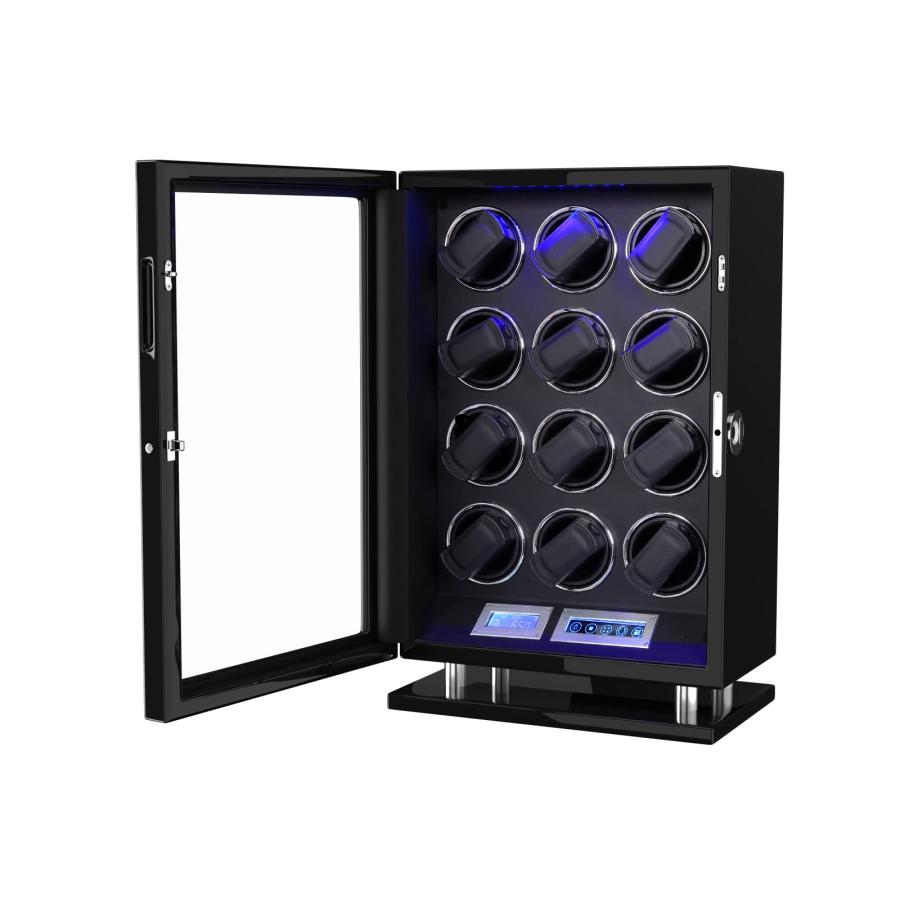 【並行輸入品】DUKWIN Watch Winder, Fingerprint Switch Winders for 12 Aut ...