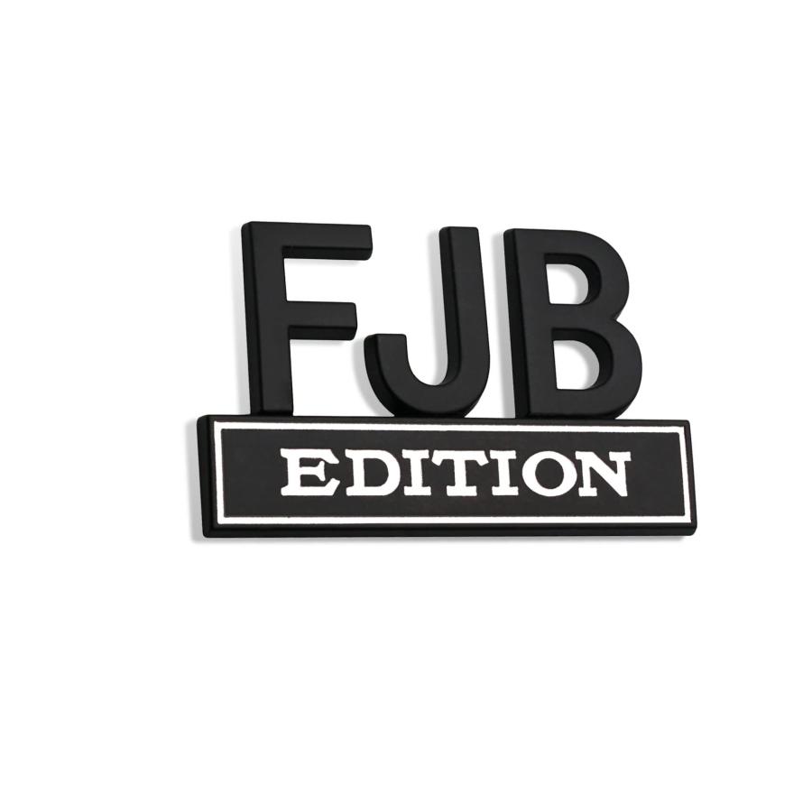 ブランド登録なし FJB Edition カーエンブレム、3D文字 カーエディションエンブレム、3D エディション バンパーステッカ 並行輸入 ...