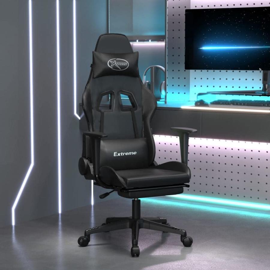 【並行輸入品】Gaming Chair Office Chair, Computer Desk with headrest and ...