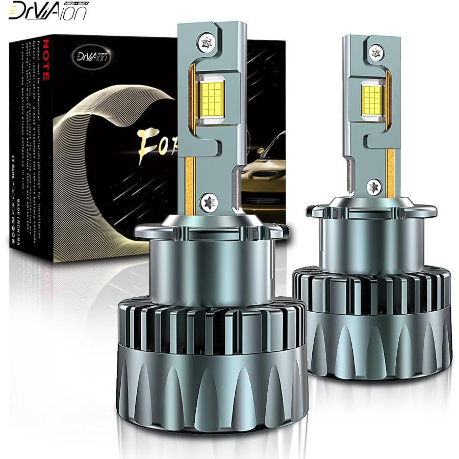 【並行輸入品】Hodozzy D4S LEDヘッドライトバルブ 120W 22000ルーメン 明るいLEDヘッドライト 6500K クール ...
