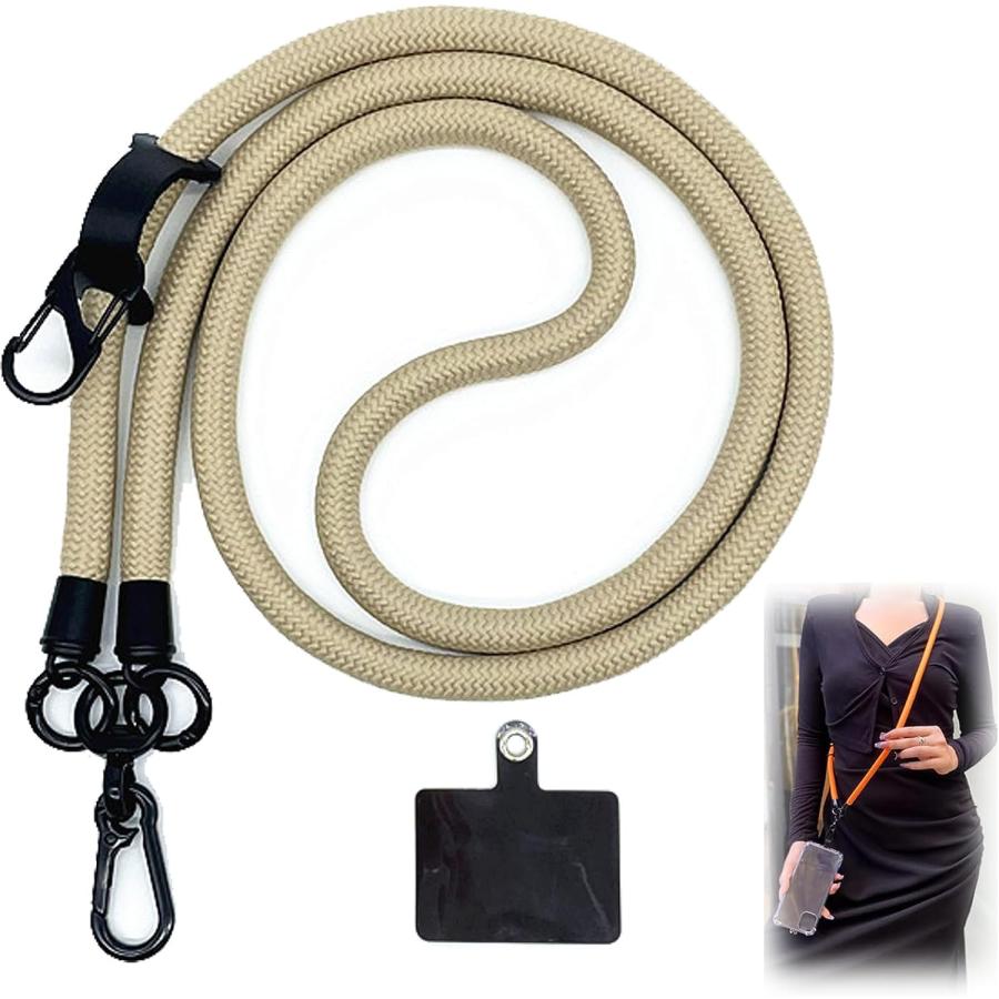 【並行輸入品】Thick Rope Cell Phone Lanyard Spacer Anti Theft Strap Uni 並行 ...