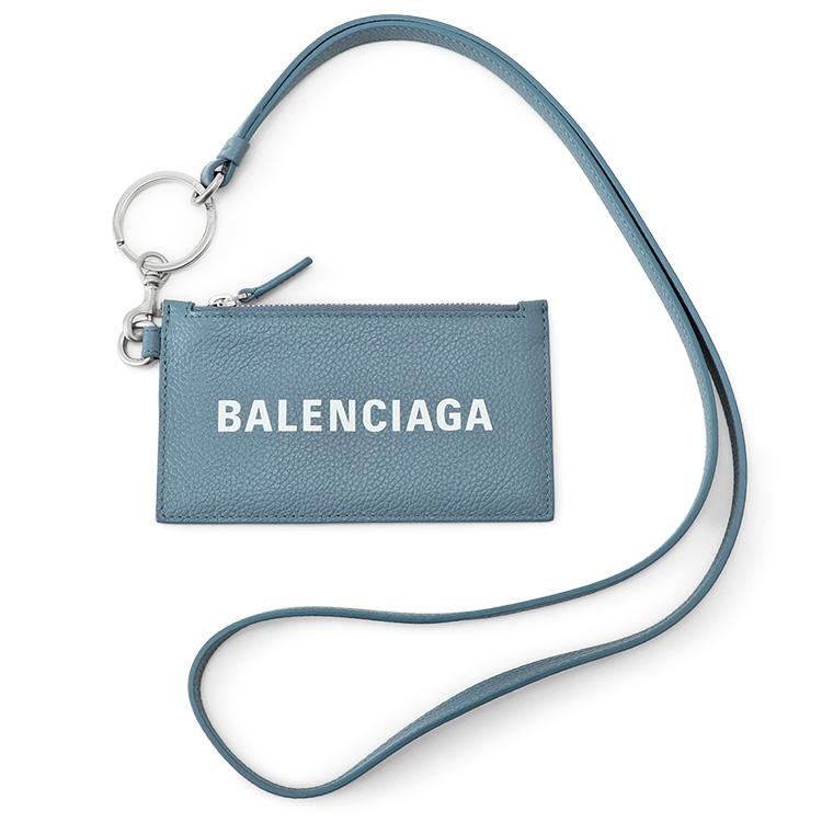 BALENCIAGA バレンシアガ Cash カードケース付き キーリング BALENCIAGA バレンシアガ Cash カードケース付き キーリング