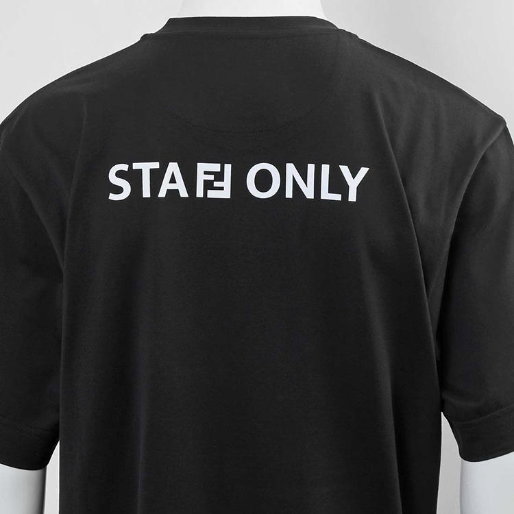 FENDI フェンディ STAFF ONLY Tシャツ FY0936-AR74-F0QA1 FENDI フェンディ STAFF ONLY Tシャツ FY0936-AR74-F0QA1