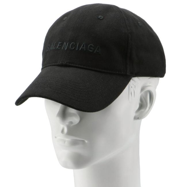BALENCIAGA バレンシアガ/BALENCIAGA 帽子 メンズ ベースボールキャップ NERO/NATUREL 590758 ...